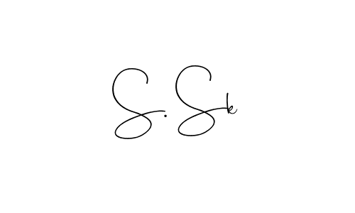 72+ S. Sk Name Signature Style Ideas | Ideal Autograph