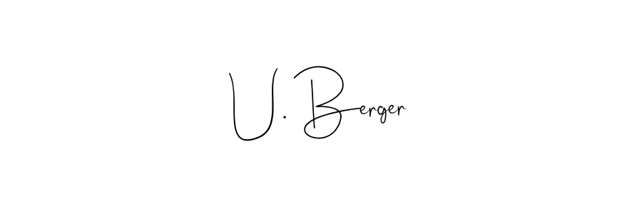 96+ U. Berger Name Signature Style Ideas | Super eSign