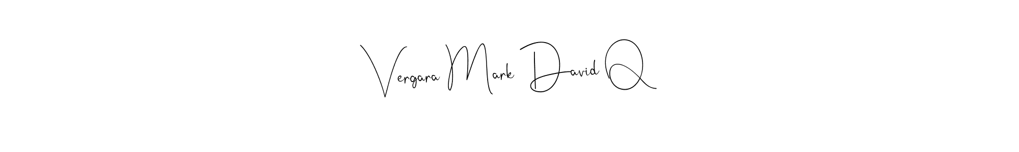 75+ Vergara Mark David Q Name Signature Style Ideas | Amazing E-Sign