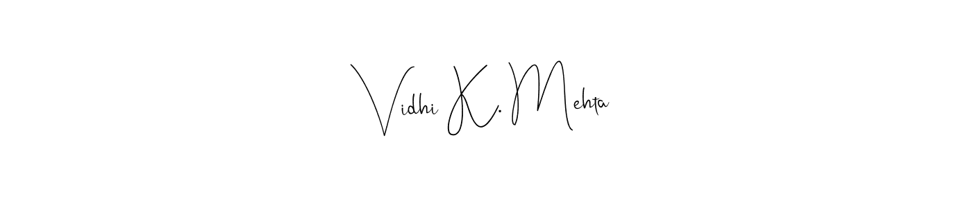 82+ Vidhi K. Mehta Name Signature Style Ideas | Amazing eSignature