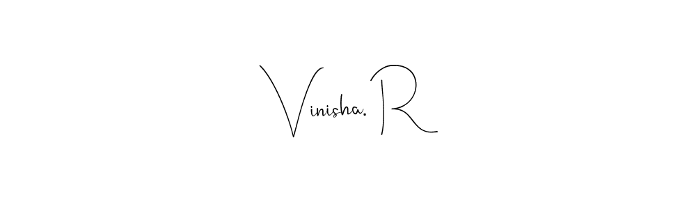 90+ Vinisha. R Name Signature Style Ideas | Best eSignature