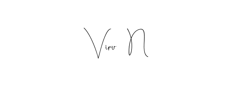 88+ Viru N Name Signature Style Ideas | Unique Electronic Sign