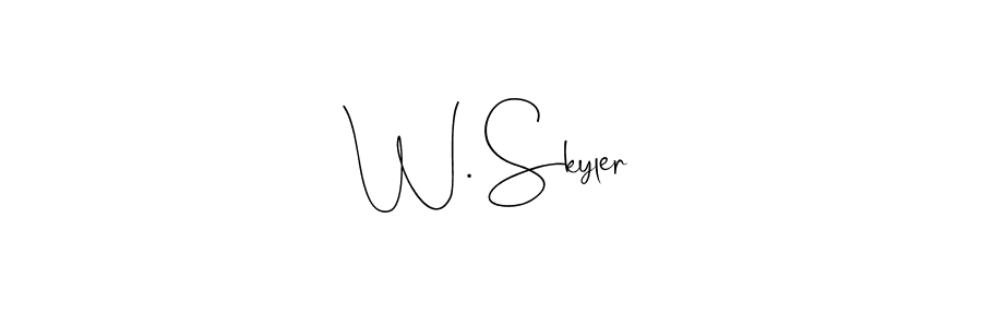 74+ W. Skyler Name Signature Style Ideas | Best Autograph