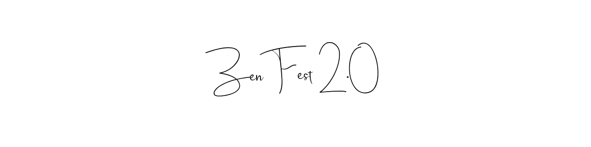 88+ Zen Fest 2.0 Name Signature Style Ideas | Exclusive Electronic ...