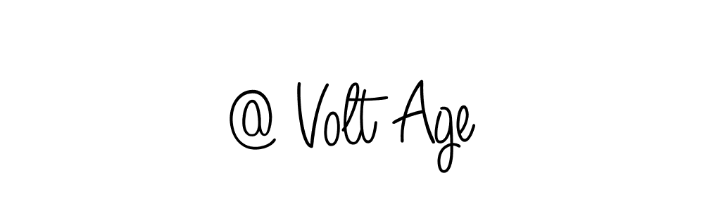 84+ @ Volt Age Name Signature Style Ideas | Special E-Signature