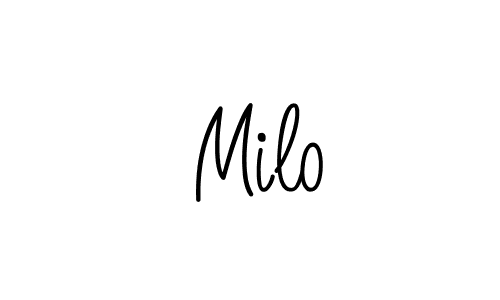 75+ Milo Name Signature Style Ideas | Outstanding E-Signature