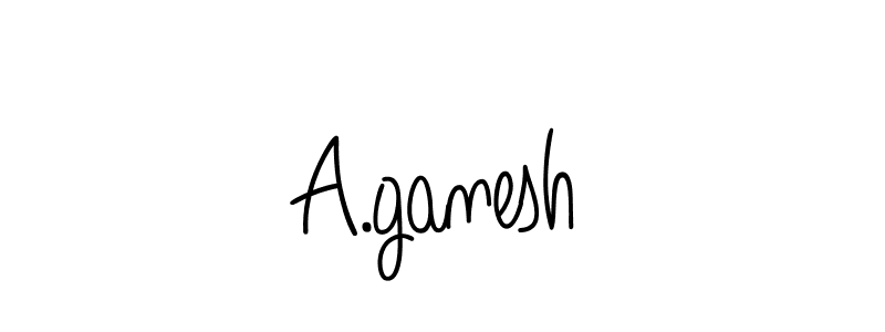 88+ A.ganesh Name Signature Style Ideas | Creative E-Signature