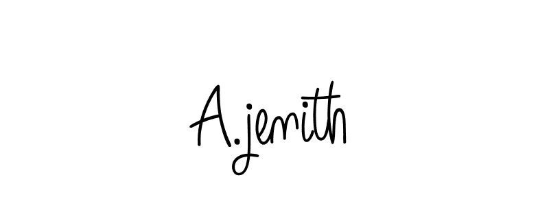 89+ A.jenith Name Signature Style Ideas | Superb Online Signature
