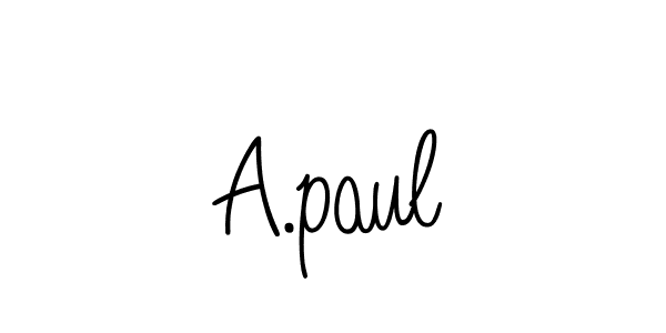 95+ A.paul Name Signature Style Ideas | Great Electronic Signatures