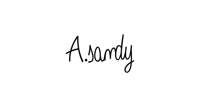 75+ A.sandy Name Signature Style Ideas | Good Autograph