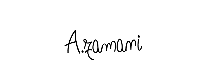 97+ A.zamani Name Signature Style Ideas | Outstanding Online Autograph