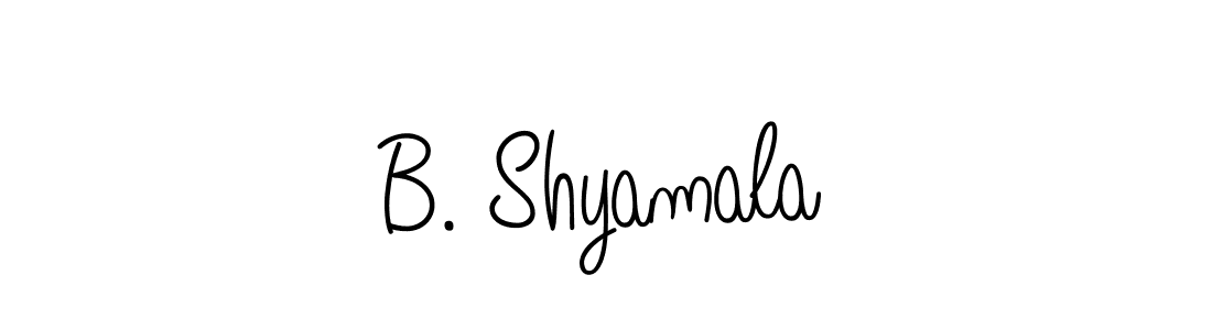 96+ B. Shyamala Name Signature Style Ideas | Cool Electronic Sign