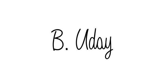 72+ B. Uday Name Signature Style Ideas | Superb Electronic Signatures