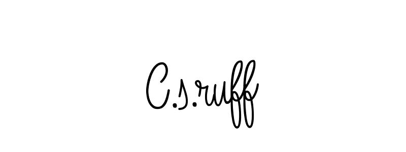 72+ C.s.ruff Name Signature Style Ideas | Ultimate eSignature