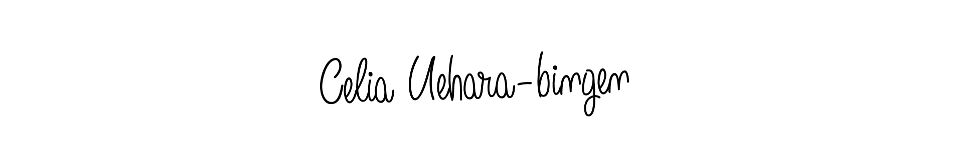 75+ Celia Uehara-bingen Name Signature Style Ideas | Fine Online Autograph