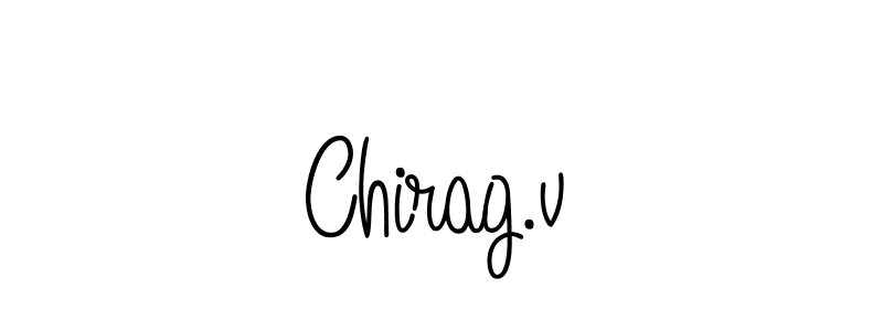 92+ Chirag.v Name Signature Style Ideas | Cool eSignature