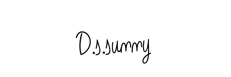 84+ D.s.sunny Name Signature Style Ideas | Awesome Electronic Sign