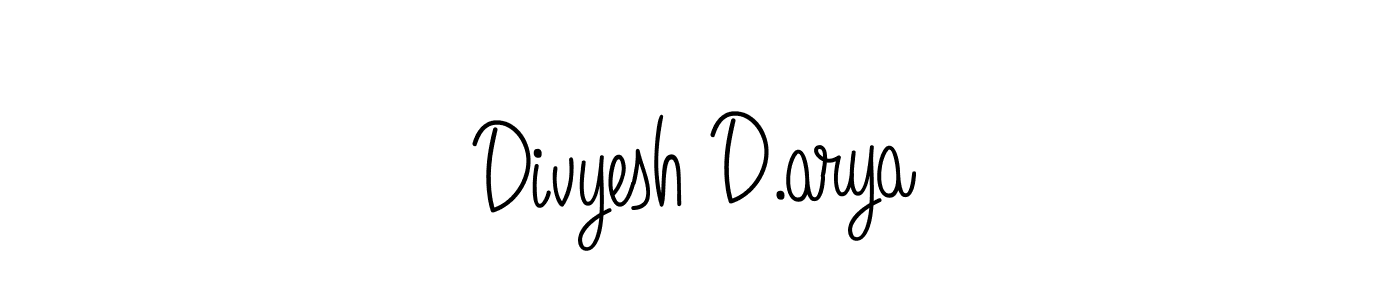 76+ Divyesh D.arya Name Signature Style Ideas | Creative eSignature