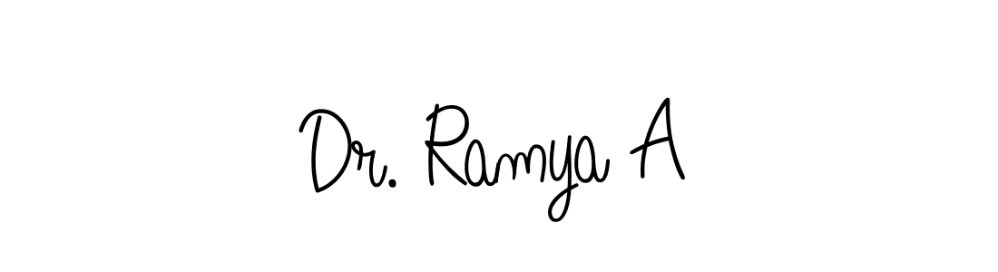 86+ Dr. Ramya A Name Signature Style Ideas | Special Name Signature