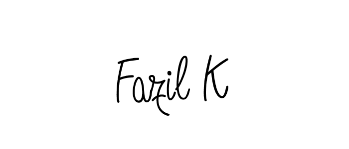 75+ Fazil K Name Signature Style Ideas | Awesome Online Autograph