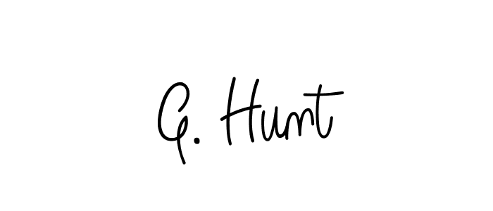 82+ G. Hunt Name Signature Style Ideas | Creative Online Autograph