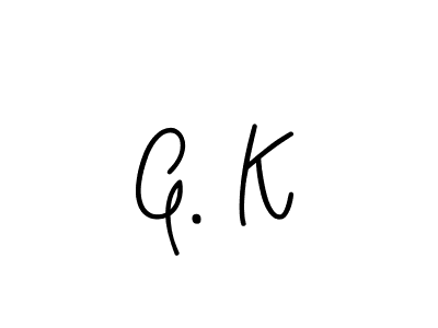 70+ G. K Name Signature Style Ideas | Amazing Digital Signature