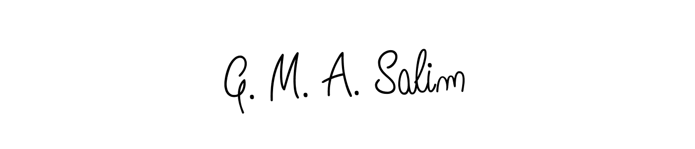97+ G. M. A. Salim Name Signature Style Ideas | Awesome eSignature