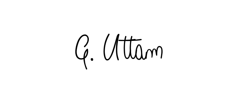 83+ G. Uttam Name Signature Style Ideas | Best Autograph
