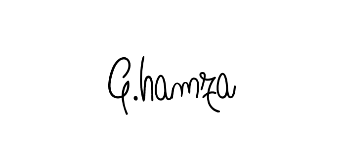 75+ G.hamza Name Signature Style Ideas | Outstanding eSignature