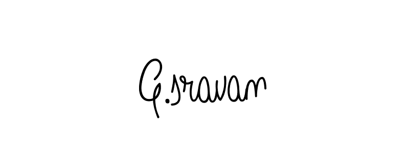 87+ G.sravan Name Signature Style Ideas | Special Name Signature