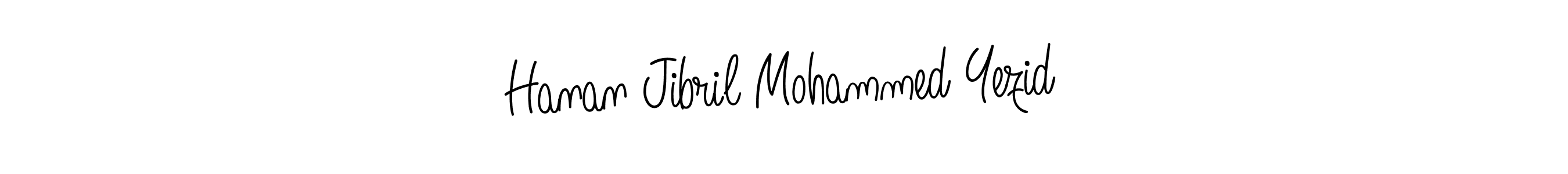 80+ Hanan Jibril Mohammed Yezid Name Signature Style Ideas | Unique E-Sign