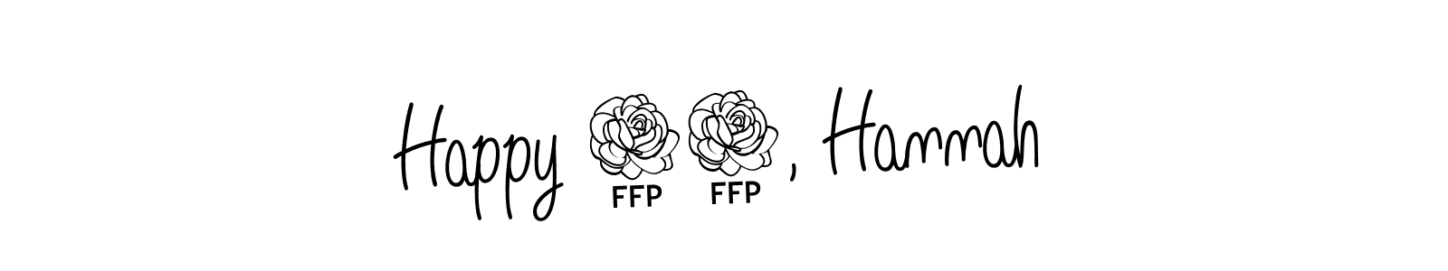 99+ Happy 21, Hannah Name Signature Style Ideas | Free Online Signature