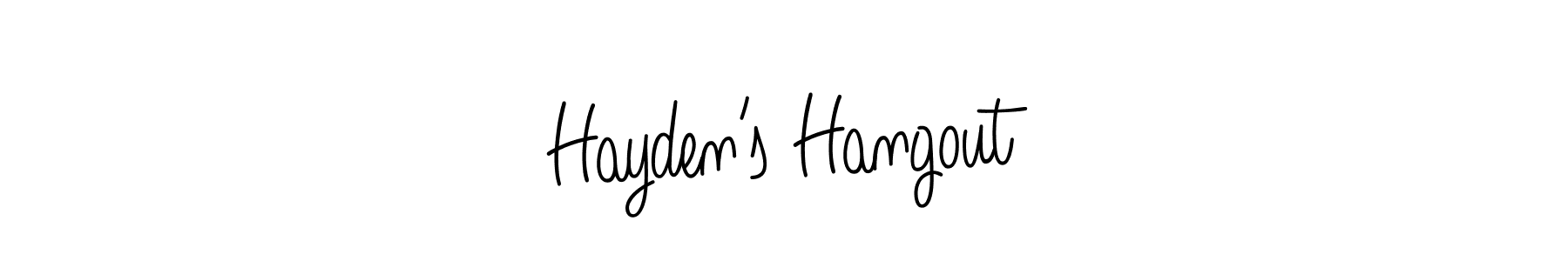 71+ Hayden’s Hangout Name Signature Style Ideas | FREE Digital Signature