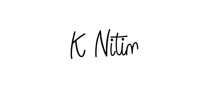 95+ K Nitin Name Signature Style Ideas | Perfect Name Signature