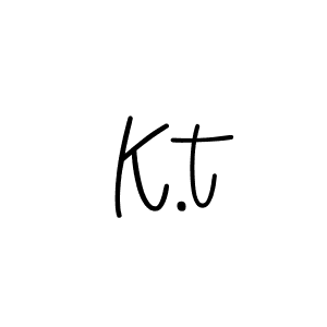 72+ K.t Name Signature Style Ideas | Creative Autograph