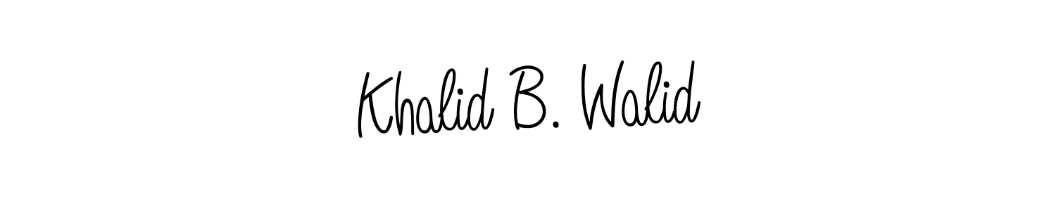 100+ Khalid B. Walid Name Signature Style Ideas | Ideal eSignature