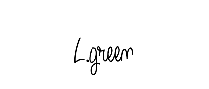 93+ L.green Name Signature Style Ideas | Wonderful Online Autograph