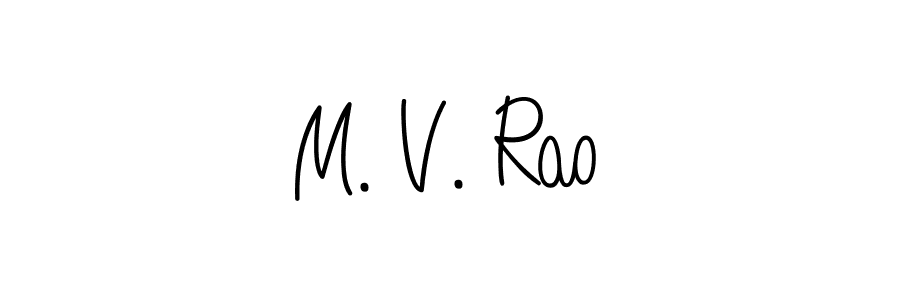 99+ M. V. Rao Name Signature Style Ideas | Special eSign