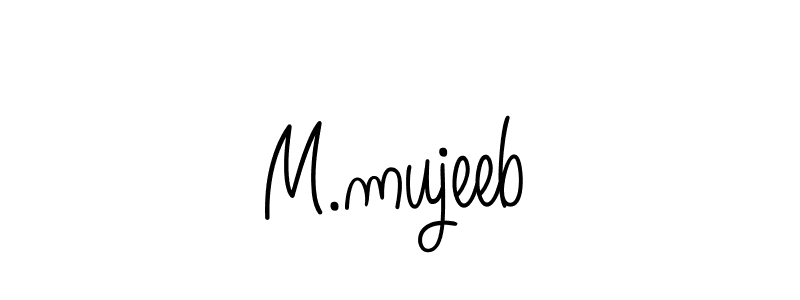 75+ M.mujeeb Name Signature Style Ideas | Creative Name Signature