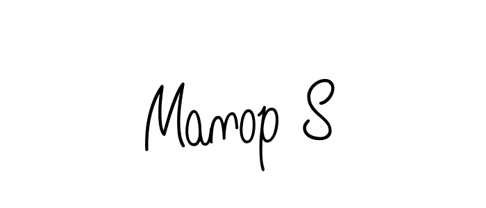 99+ Manop S Name Signature Style Ideas | Best Autograph