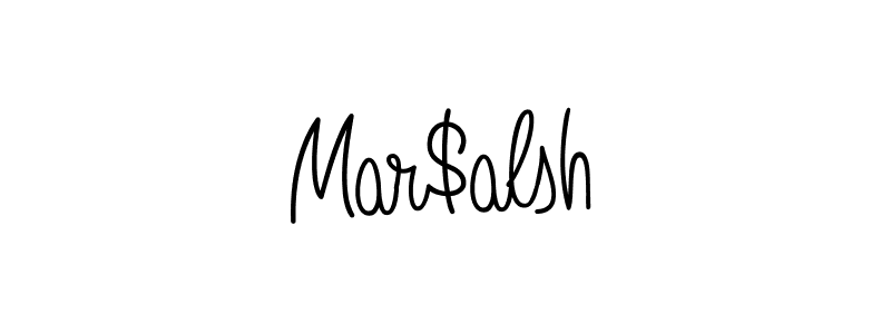 80+ Mar$alsh Name Signature Style Ideas | Best E-Sign