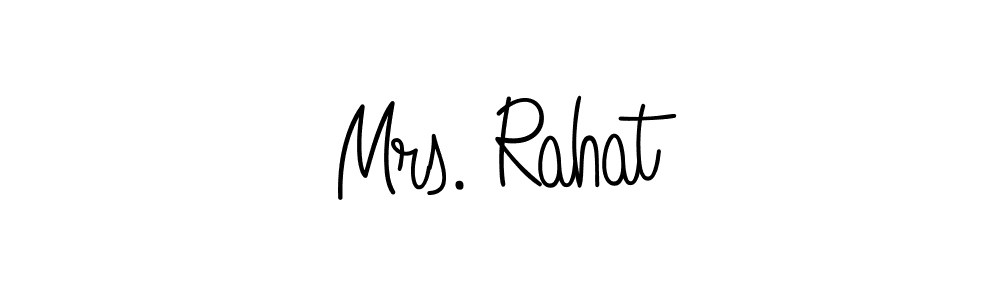 89+ Mrs. Rahat Name Signature Style Ideas | Unique eSignature