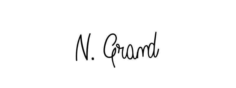 94+ N. Grand Name Signature Style Ideas | Outstanding Digital Signature