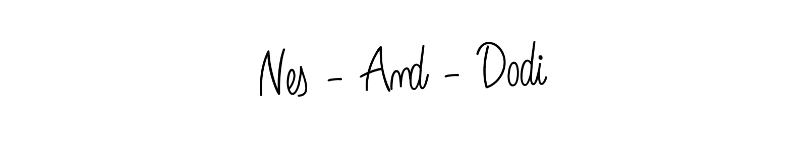 72+ Nes - And - Dodi Name Signature Style Ideas | Superb Online Autograph