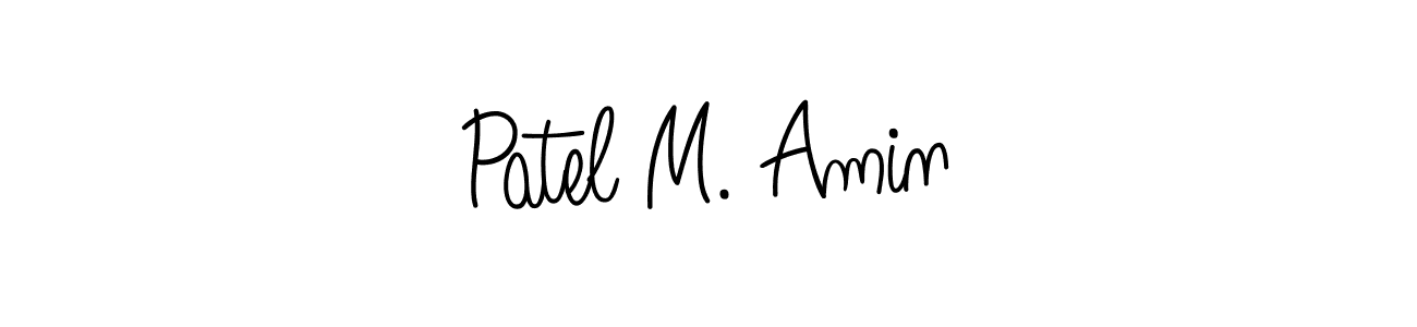 82+ Patel M. Amin Name Signature Style Ideas | Awesome eSignature
