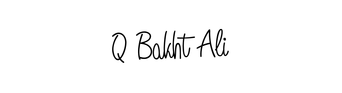 90+ Q Bakht Ali Name Signature Style Ideas | Wonderful Autograph