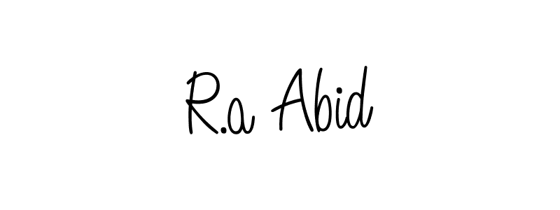 77+ R.a Abid Name Signature Style Ideas | Super E-Signature
