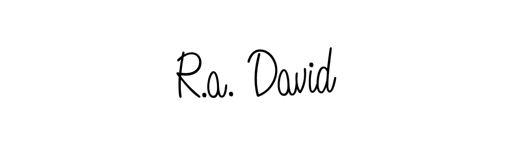 80+ R.a. David Name Signature Style Ideas | Ultimate Electronic Sign