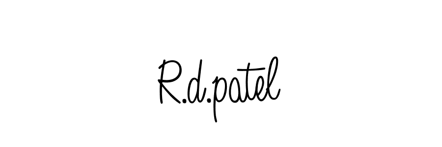 73+ R.d.patel Name Signature Style Ideas | Excellent Name Signature