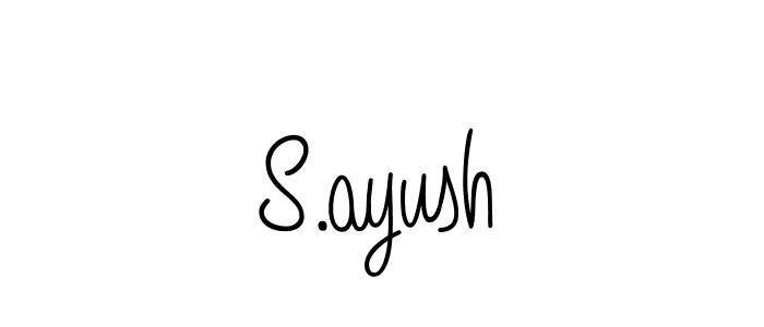 92+ S.ayush Name Signature Style Ideas | Ultimate Digital Signature